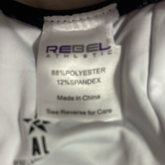 Rebel | Accessories | Rebel Cheer Practice Wear Black And Light Pink ...